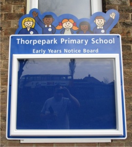Character Outdoor School Notice Board - Signs 4 Schools